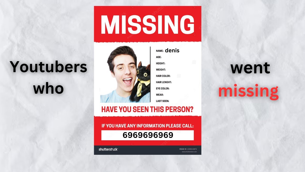 Roblox youtubers Who went Missing - YouTube