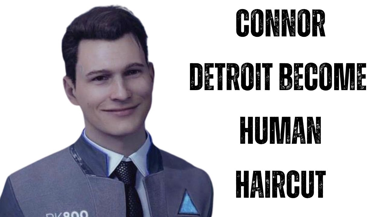 Connor Detroit Become Human Haircut - TheSalonGuy - YouTube