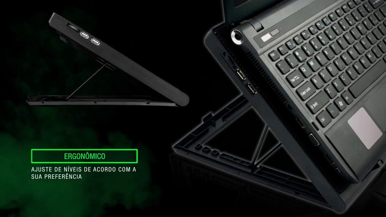 Multilaser Warrior Power Cooler Gamer - YouTube