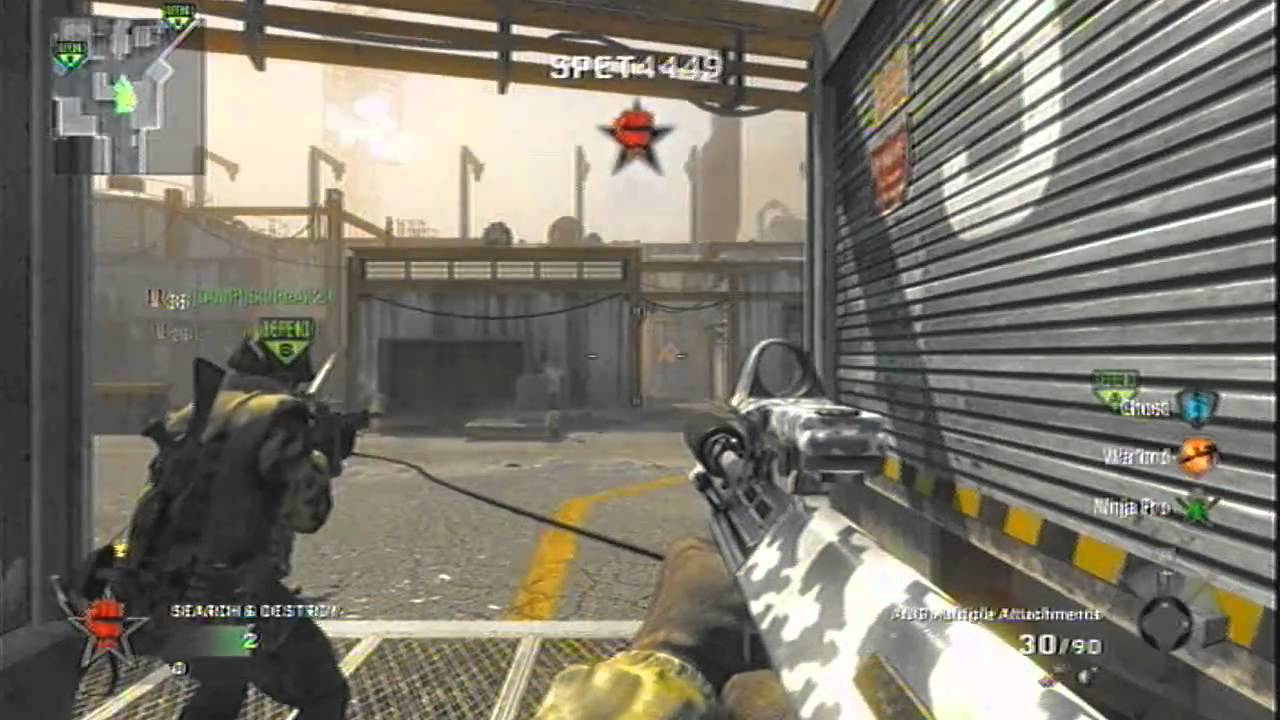 Black Ops: 15-3 Search and Destroy with Silenced AUG - YouTube