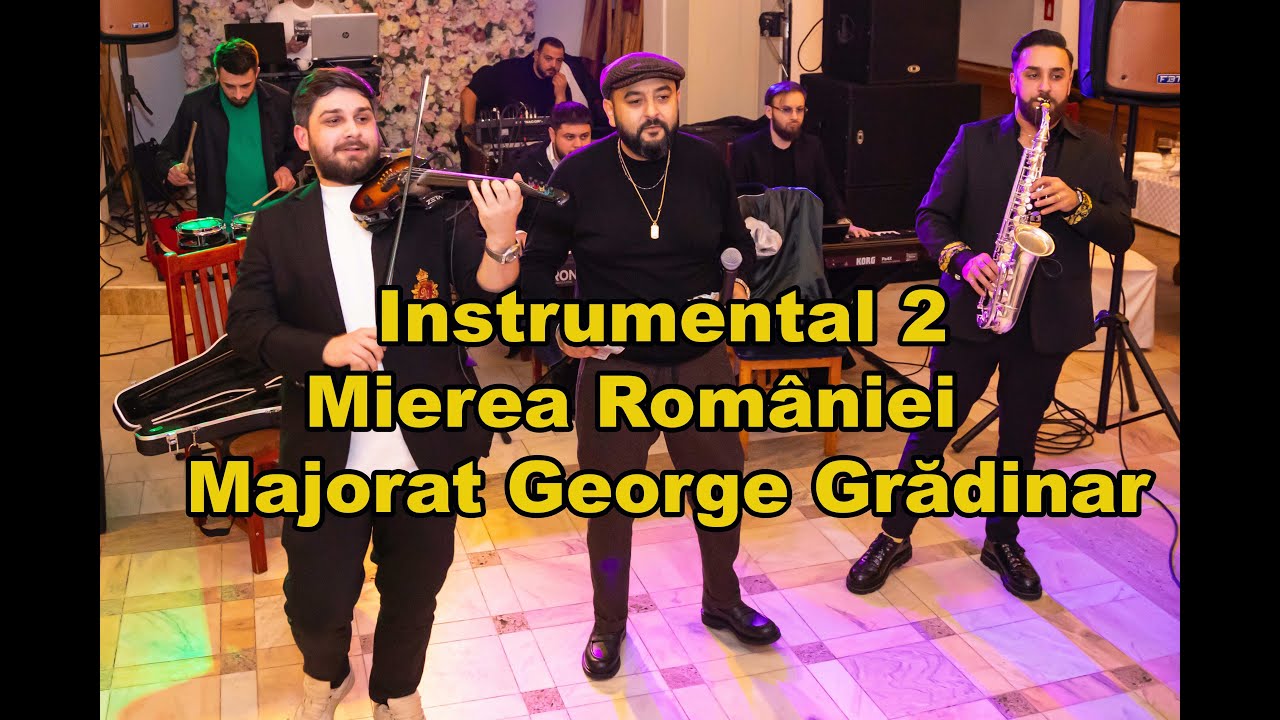 Intrumental 2 Mierea Romaniei Live 2025- ,Majorat George Gradinar - YouTube