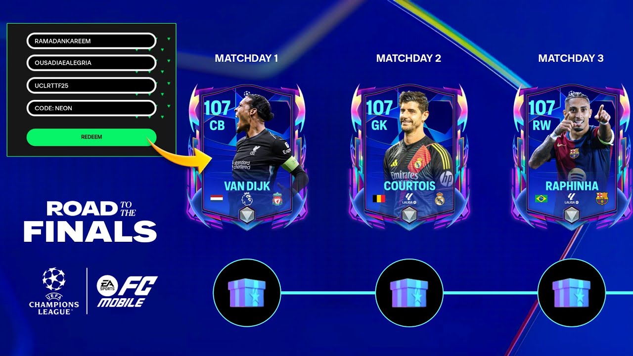NEW UCL RTTF EVENT IS HERE IN FC MOBILE! 🤩😱 107 COURTOIS FOR 🆓 4 NEW ...