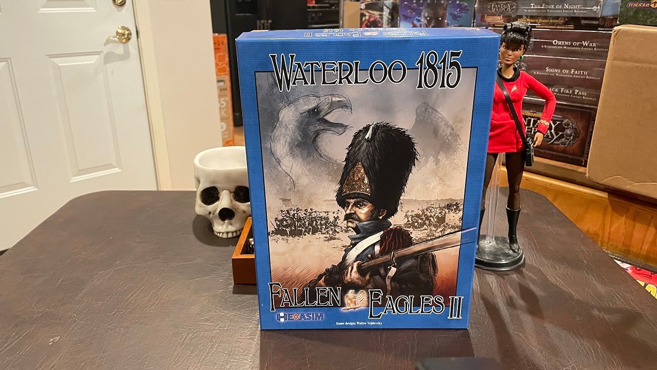 Unboxing Waterloo 1815 Fallen Eagles II from Hexasim - YouTube