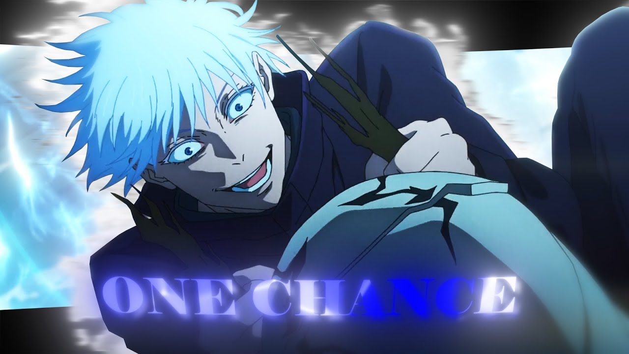 Gojo Satoru 😈 - One Chance「AMV/EDIT」 RM sanchezae - YouTube
