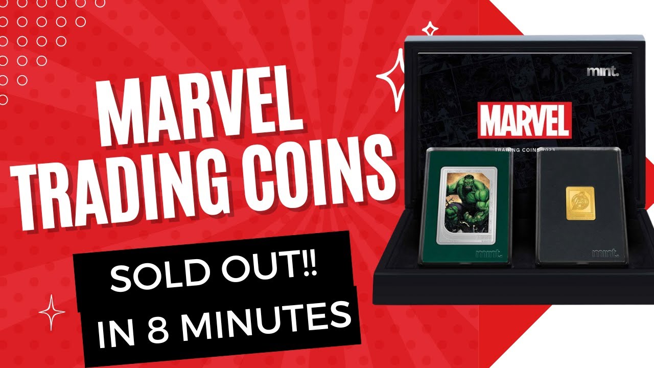Marvel Trading Coins Unboxing - Sold out in under 8 minutes! - YouTube