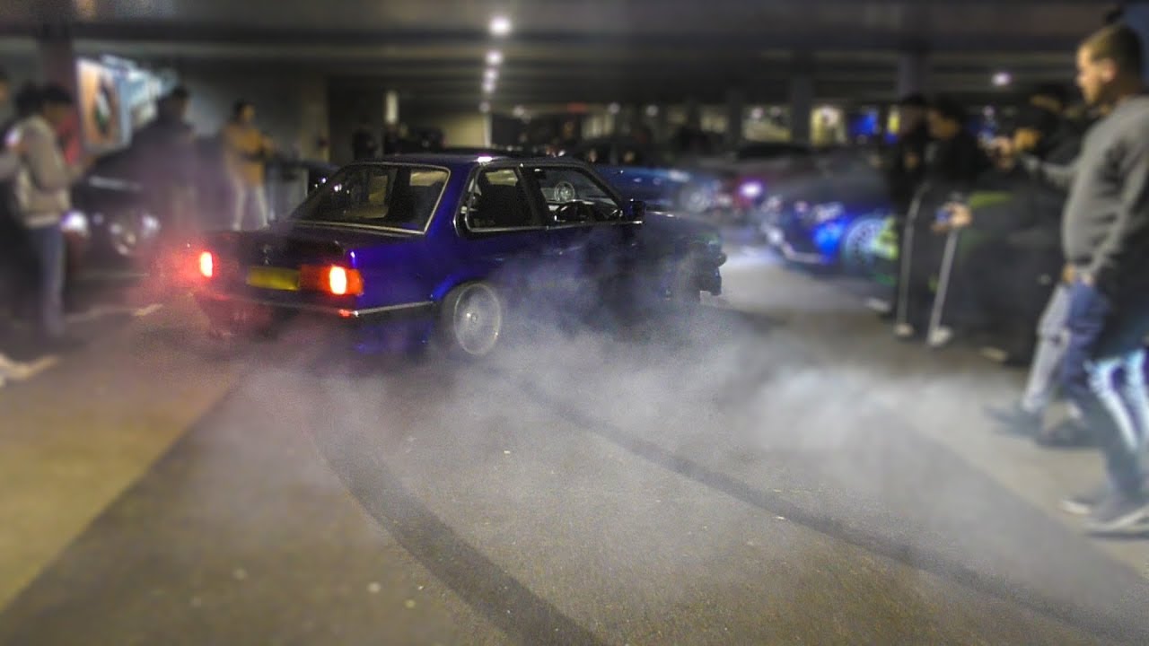 Mpire UK Tunnel runs, Burnouts, Drifts, Flames *CHAOS* - YouTube