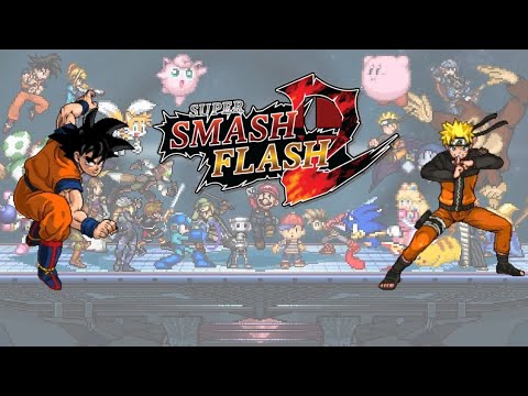Super Smash Flash 2 : Goku VS Naruto #supersmashflash #anime #goku # ...