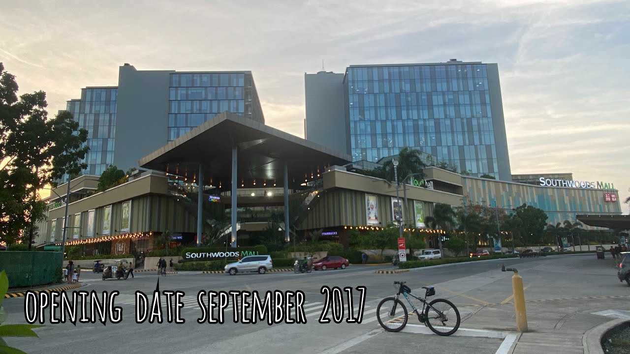 southwoods city and mall at dumaan sa labas ng splash island via ...