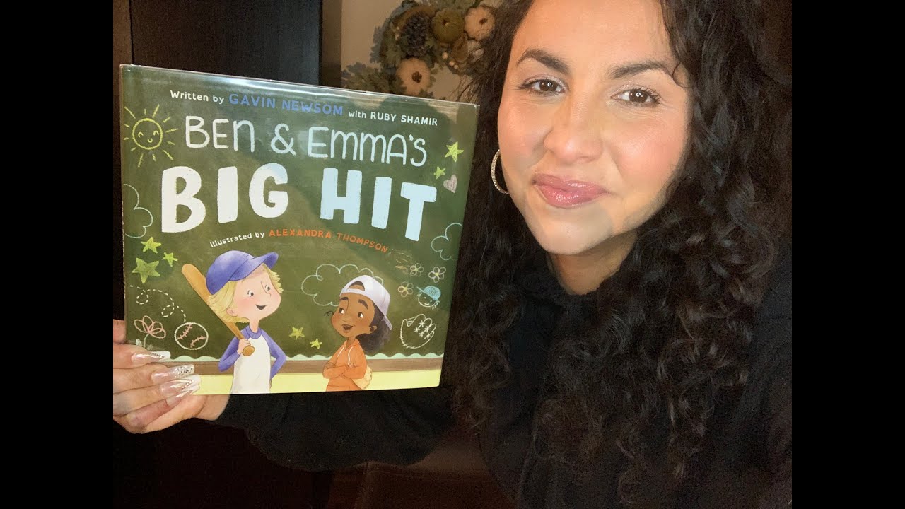 Reading "Ben & Emma's BIG HIT" by Gavin Newsom and Ruby Shamir - YouTube