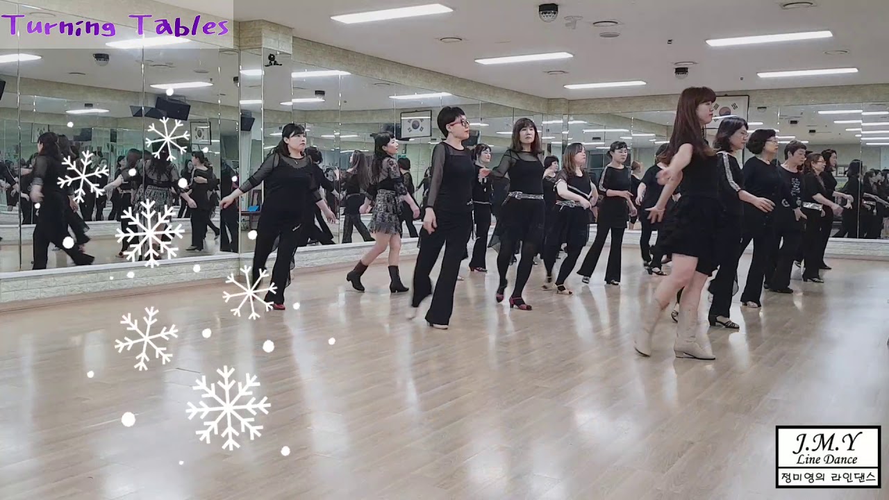 Turning Tables Line Dance - YouTube