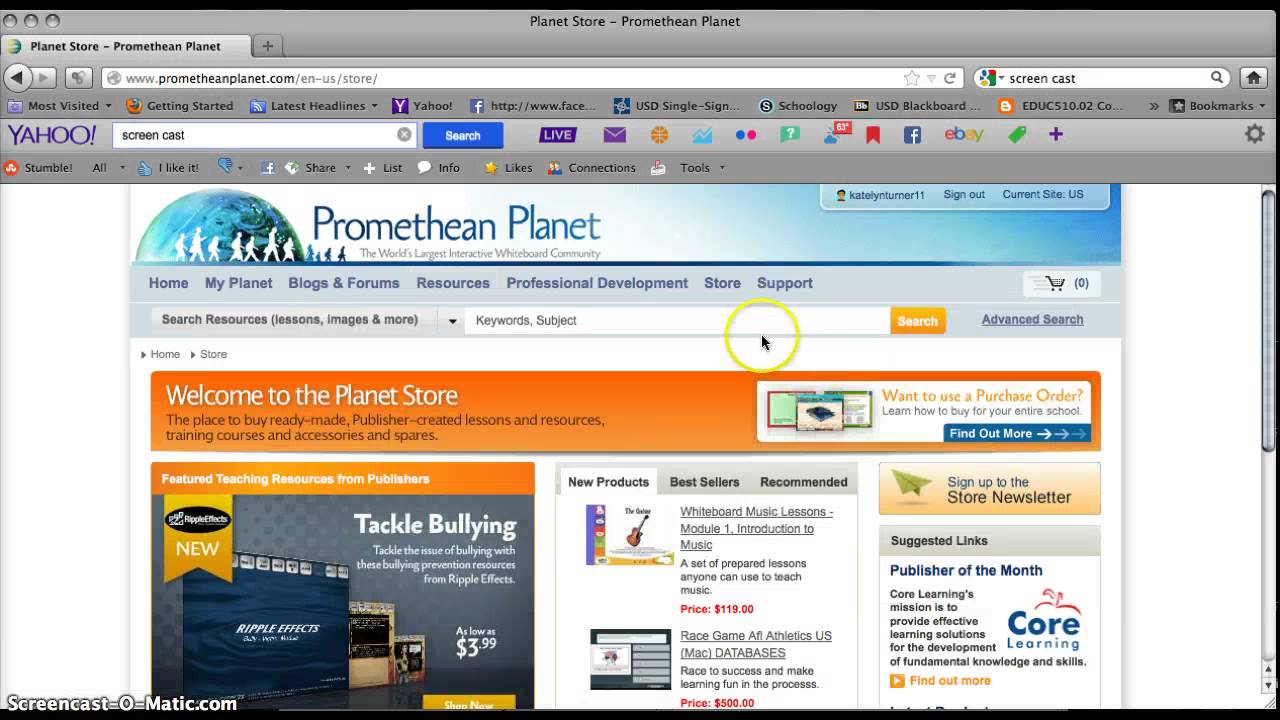 Promethean Planet Tutorial1 - YouTube