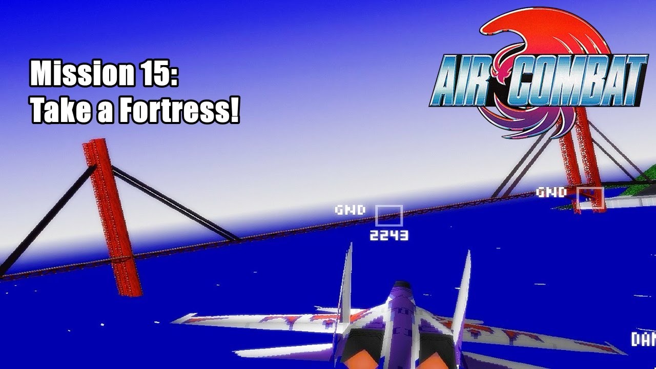 Air Combat Mission 15 "Reconnaissance" (Ace Combat 1) HD - YouTube