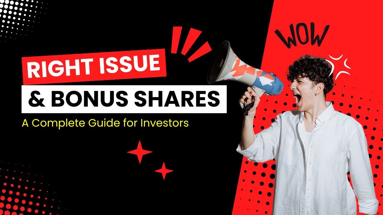 Rights Issue And Bonus Shares | A Complete Guide for Investors 💰📈 - YouTube