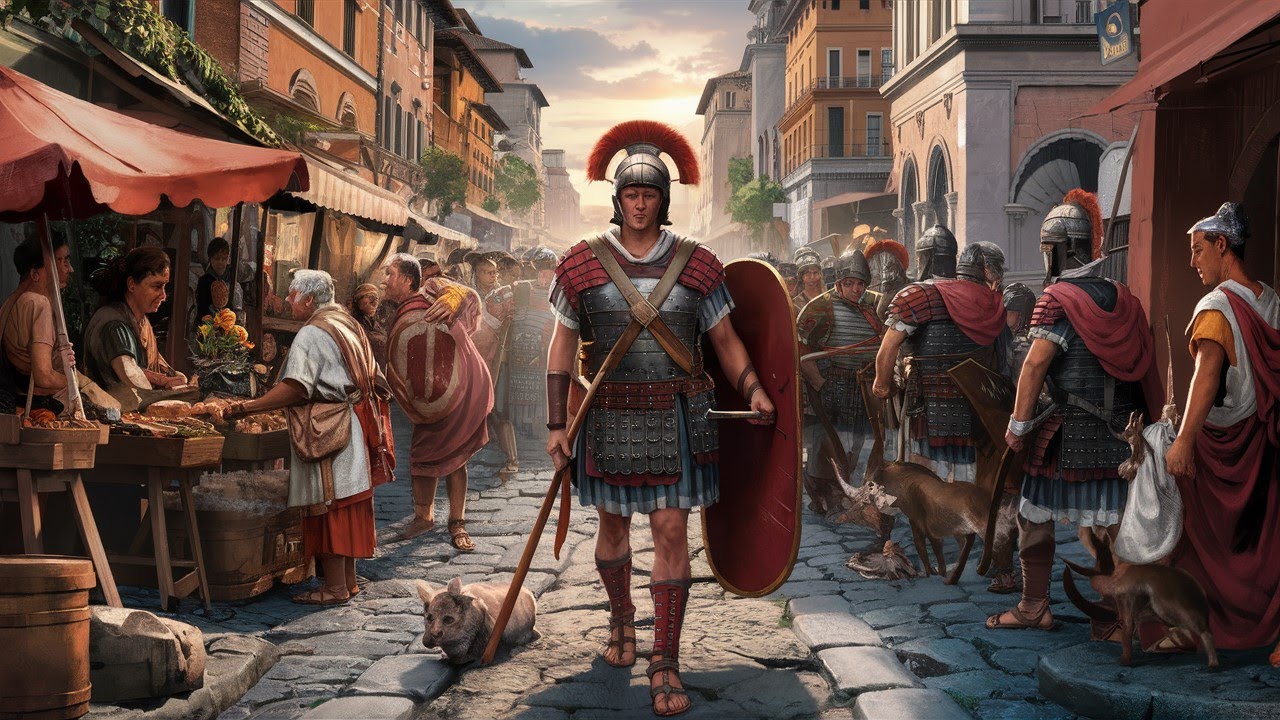 Everyday Life of a Roman Soldier: A Journey through Time - YouTube