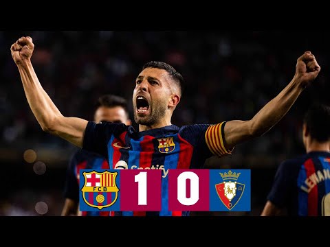 BARÇA 1-0 OSASUNA | LALIGA 2022/23 MD33