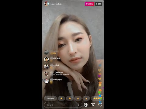 Thai Model: Zudeah (bunny.zudeah)'s InstaLive (200528) #1