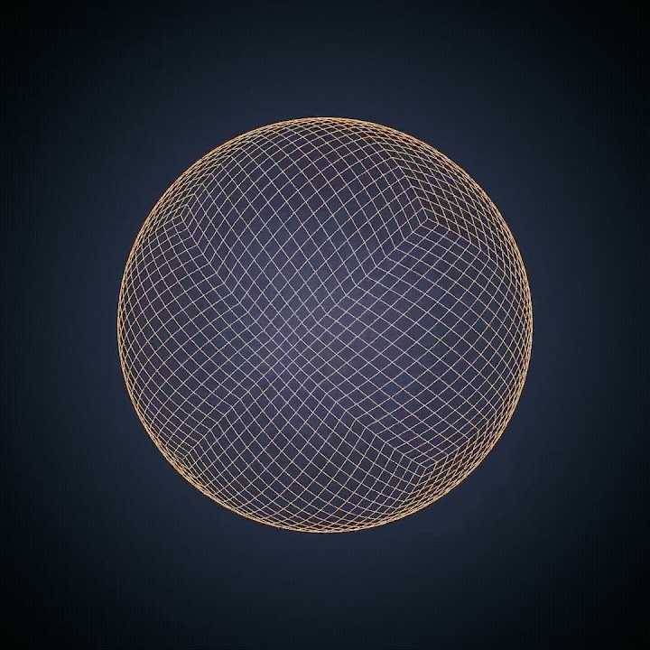 "Harlequin" Sphere Quad Topology - YouTube