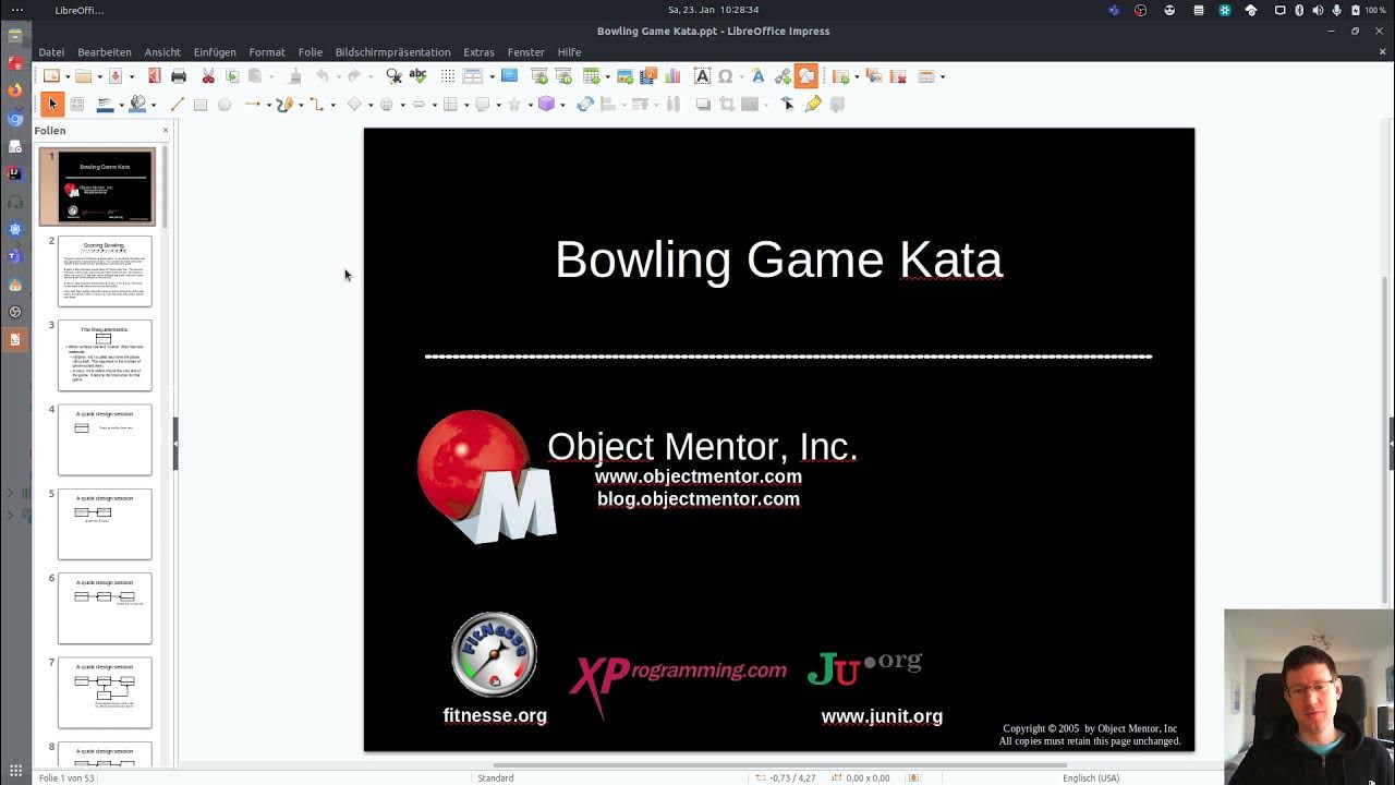 Bowling Kata TDD OOP Refactoring | #PHP #TDD #Programmieren - YouTube