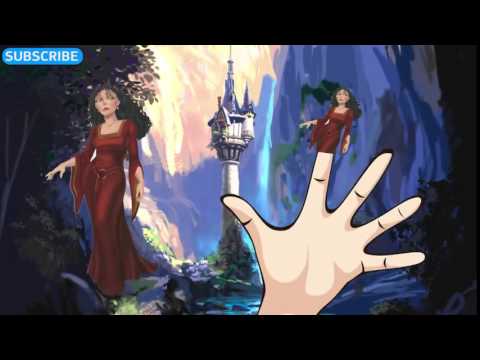 Daddy Finger Song Tangled Finger Family Tangled Nursery Rhymes for ...