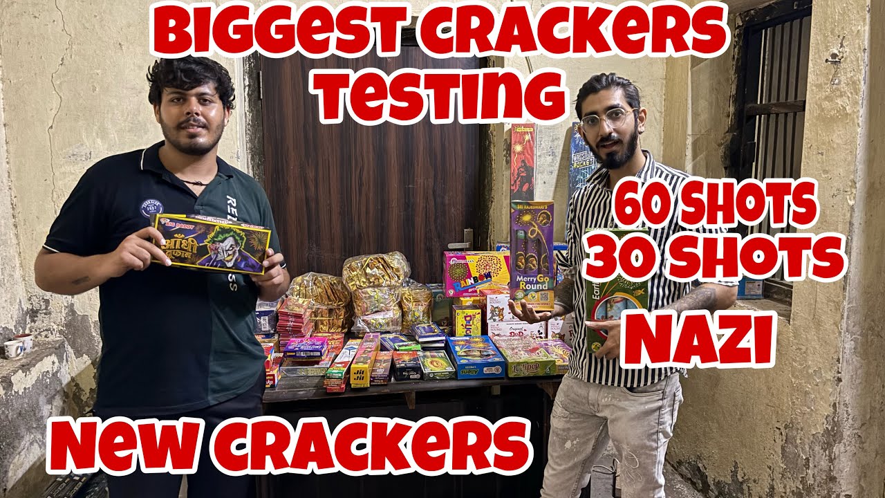 My Biggest crackers stash testing | New Diwali crackers testing 2023 🚀 ...