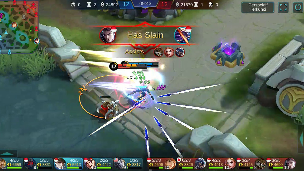 Perfect Dagger User (Gusion)Gameplay - YouTube