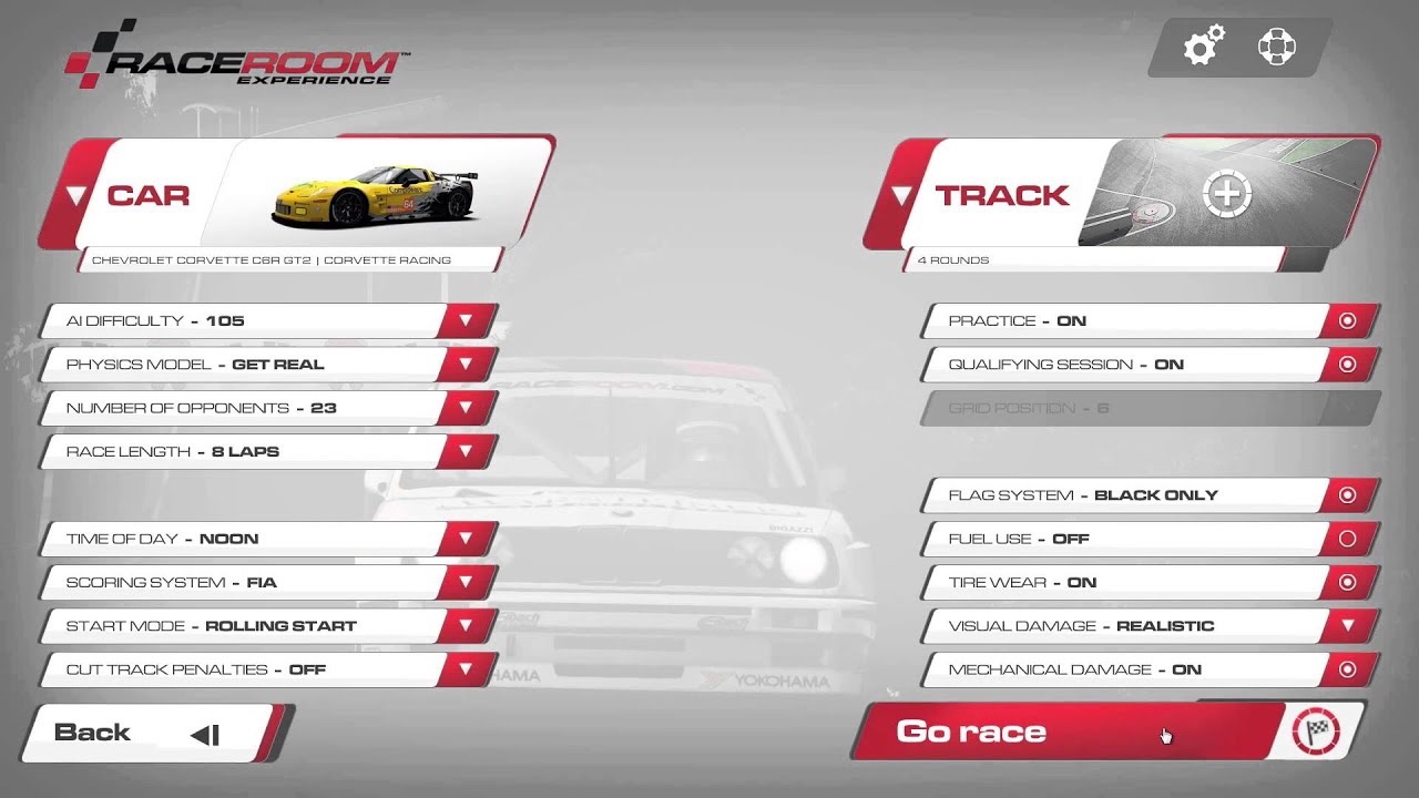 RaceRoom | Custom Championship - WIP - YouTube