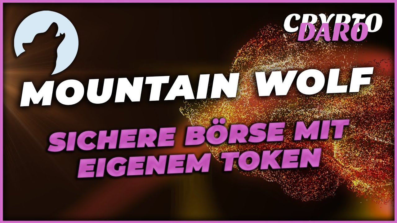 5$ Willkommensbonus für die ersten 100! | Mountainwolf | Cryptodaro ...