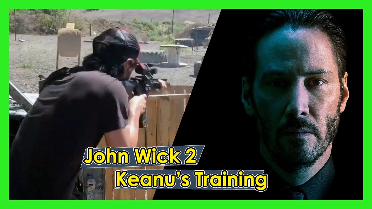 John wick 2: Keanu Reeves's Trainings [AWESOME] - YouTube