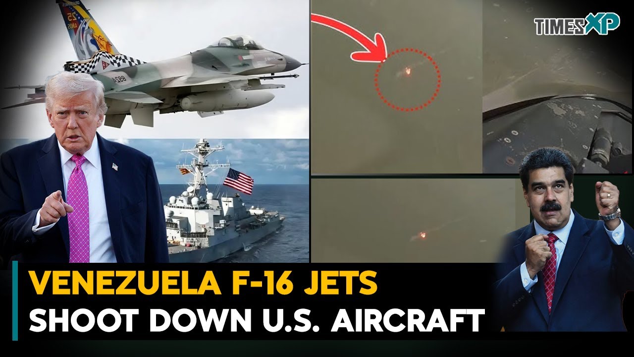 Venezuela F-16 Jets Shoot Down U.S. Aircraft| U.S.-Venezuela War - YouTube