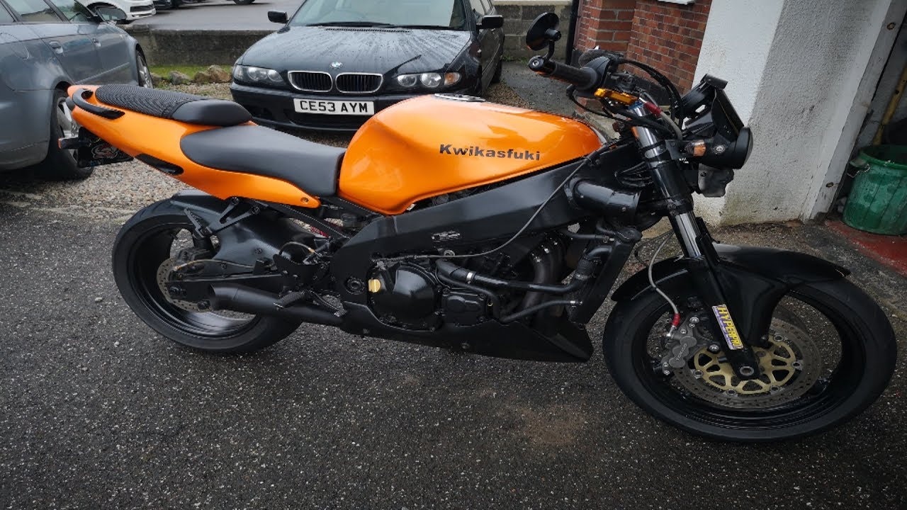 kawasaki zx9r - YouTube