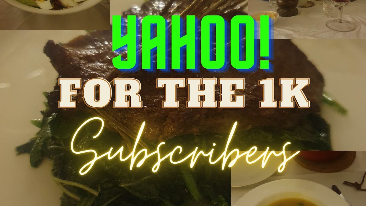 Fine Dining Chenelyn by Joanna Schnurr for hitting 1k subscribers ni ...