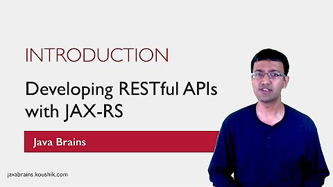 Developing RESTful APIs with JAX-RS - YouTube