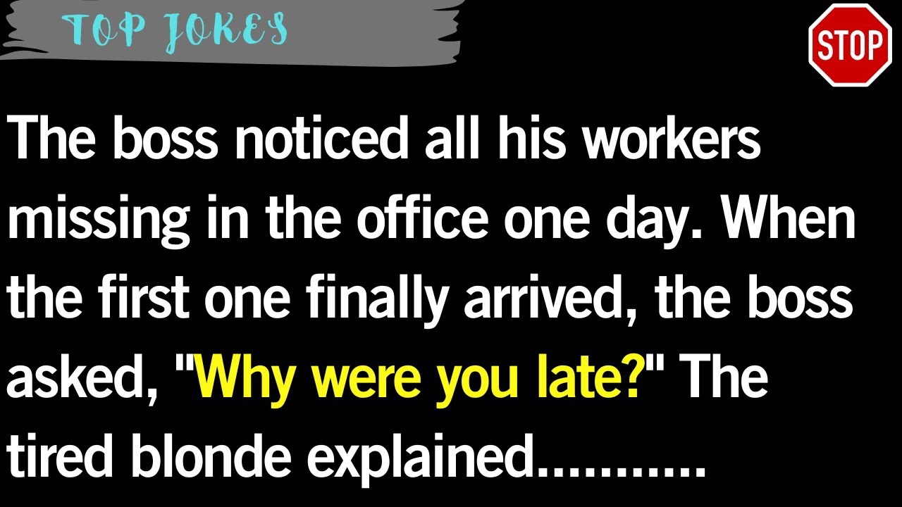 Boss noticed all his workers missing...| Daily Jokes - YouTube