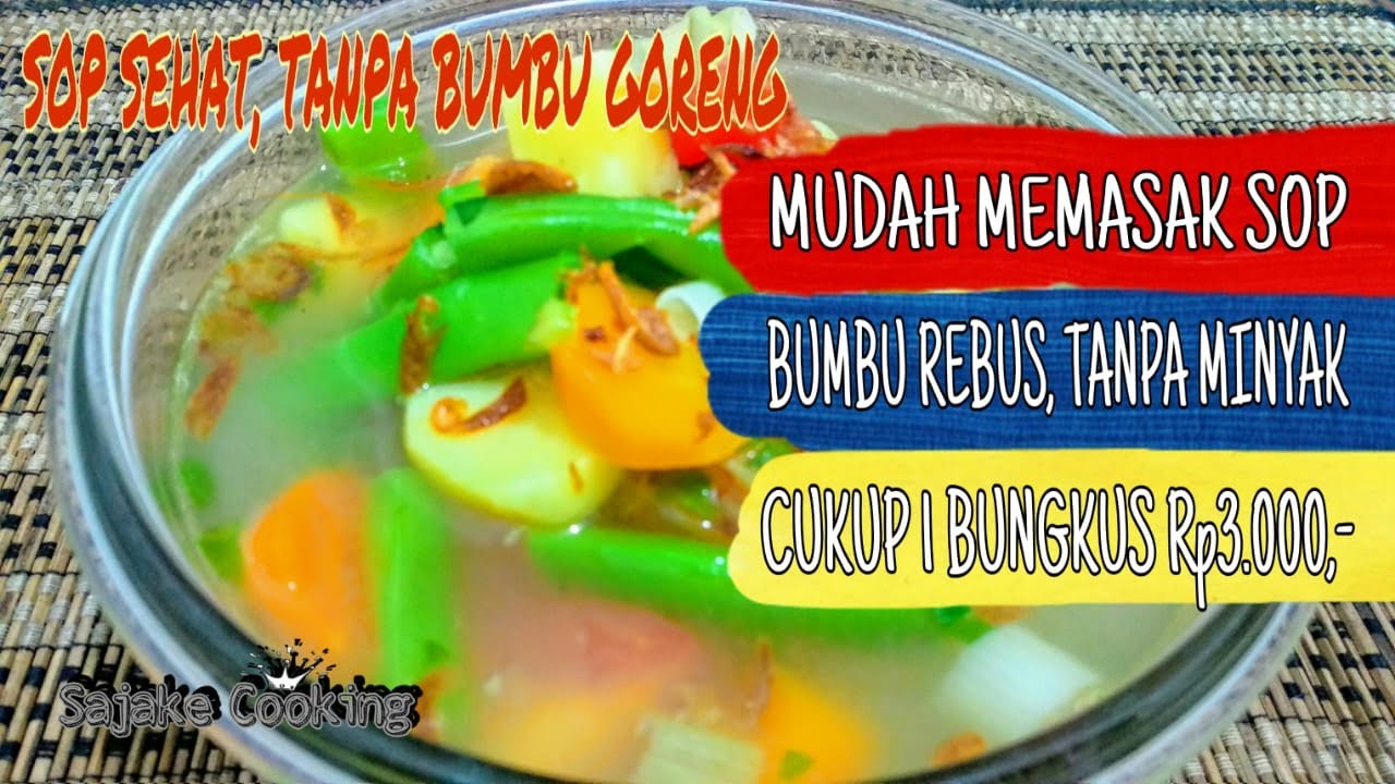 SOP bumbu rebus untuk pemula - YouTube