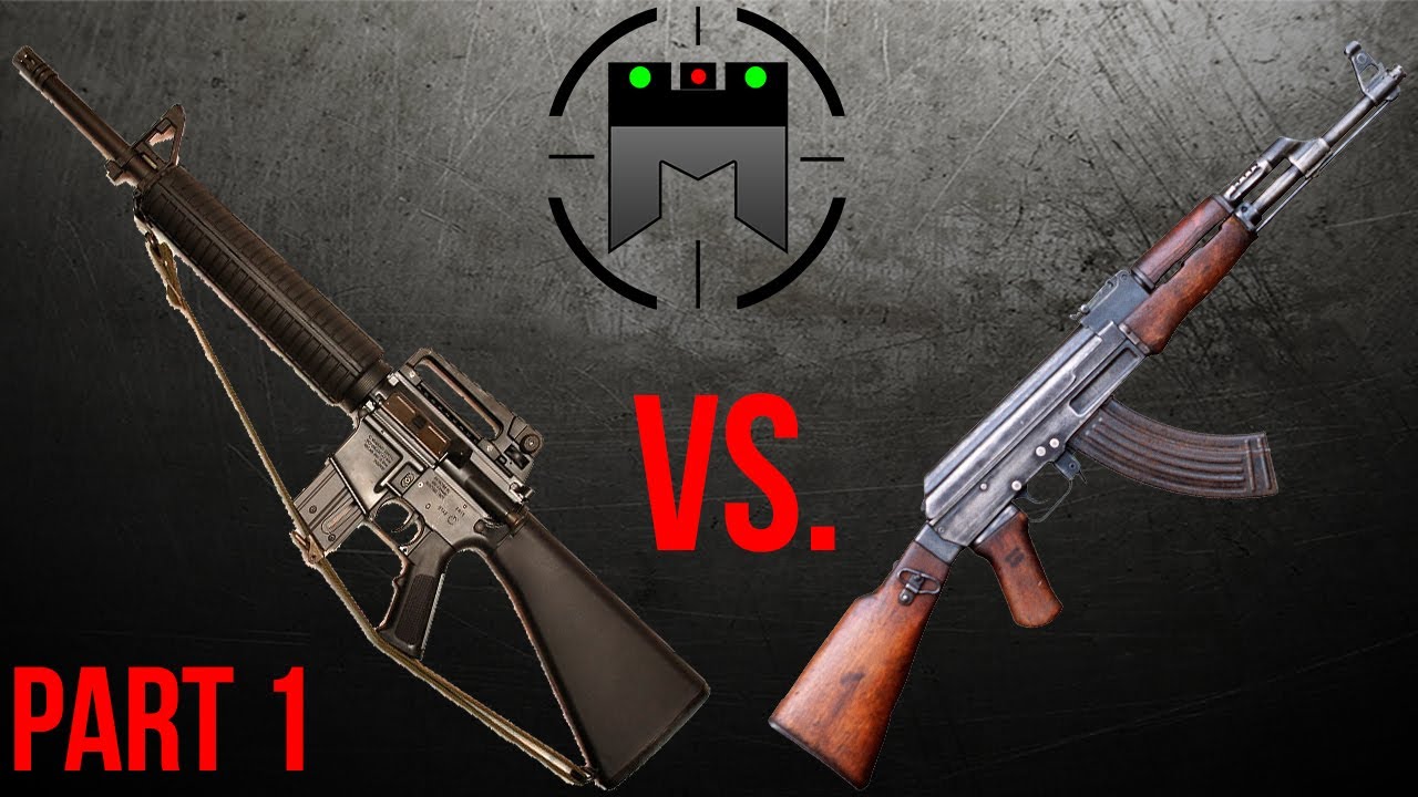 AR vs. AK comparison with champion shooter, Jerry Miculek: Part 1 - YouTube