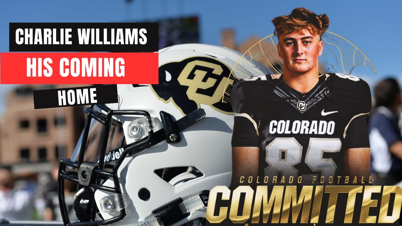 🚨Breaking News: Tight End Charlie Williams Is joining Boulder from the ...