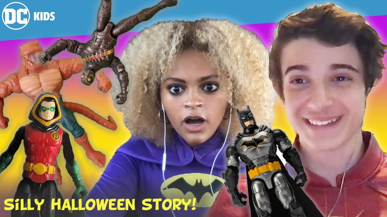 Helping Batman with a Silly Halloween Story! | DC Kids Show - YouTube