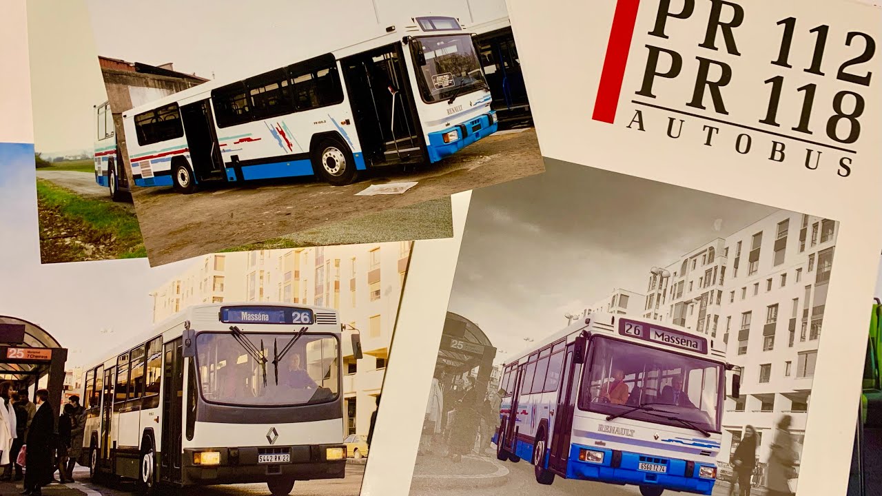 Renault PR112 et PR118, les plus nouveaux des anciens bus ! 30ème ...