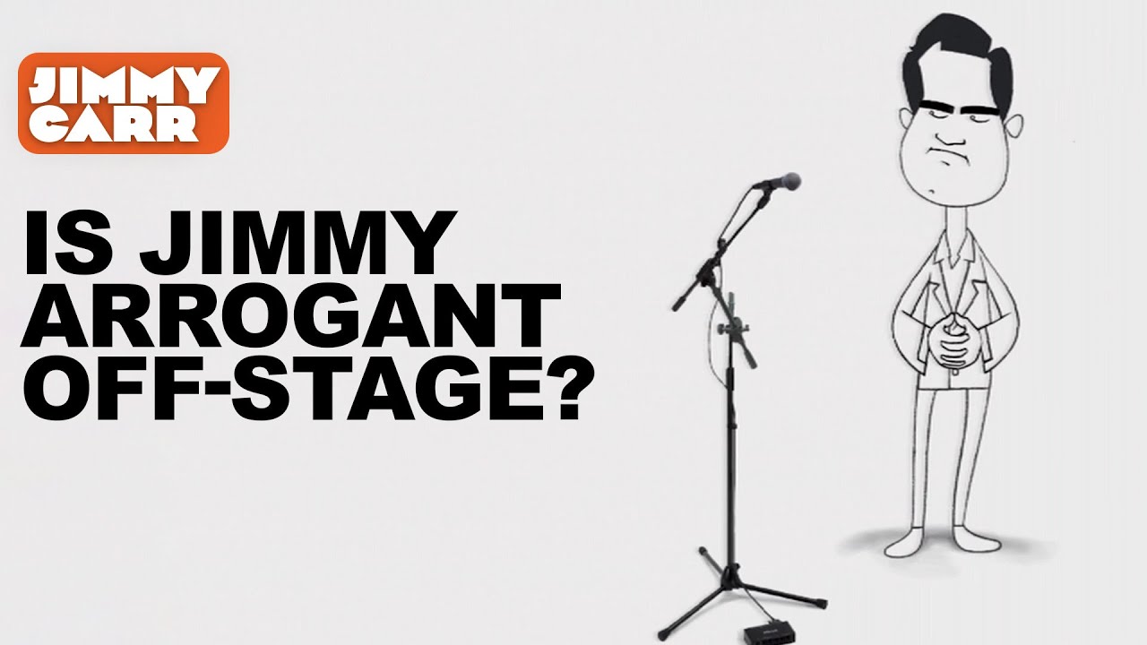 Is Jimmy Arrogant Off-Stage? | Carrtoons | Jimmy Carr - YouTube