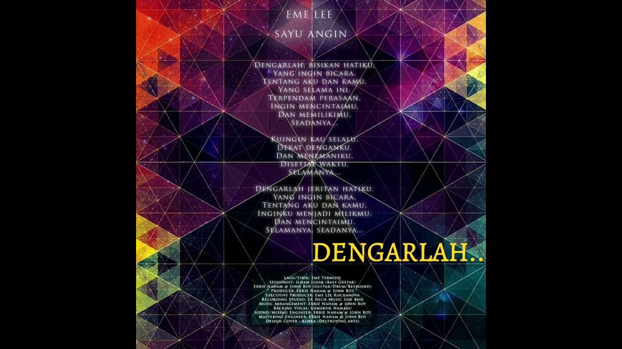 EME LEE : SAYU ANGIN (VIDEO LIRIK) - YouTube