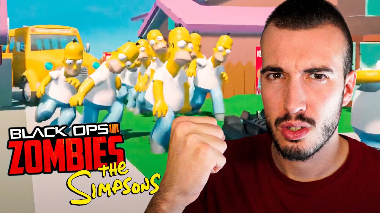 LOS SIMPSONS ZOMBIES ★ Call of Duty Zombies Mod | Gameplay - YouTube