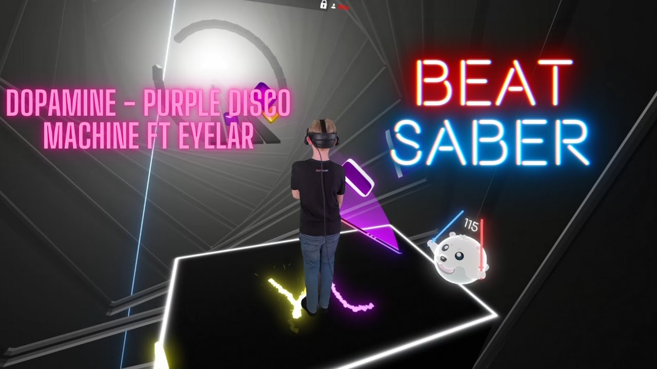 Dopamine – Purple Disco Machine ft. Eyelar - BEAT SABER - YouTube