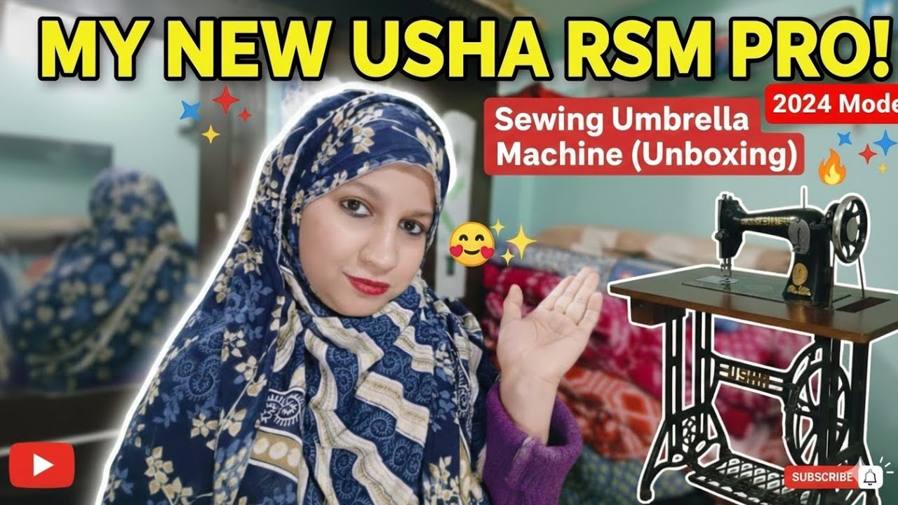 Usha rsm pro umbrella swing machine 2024 #ushamachine #dailyvlog # ...