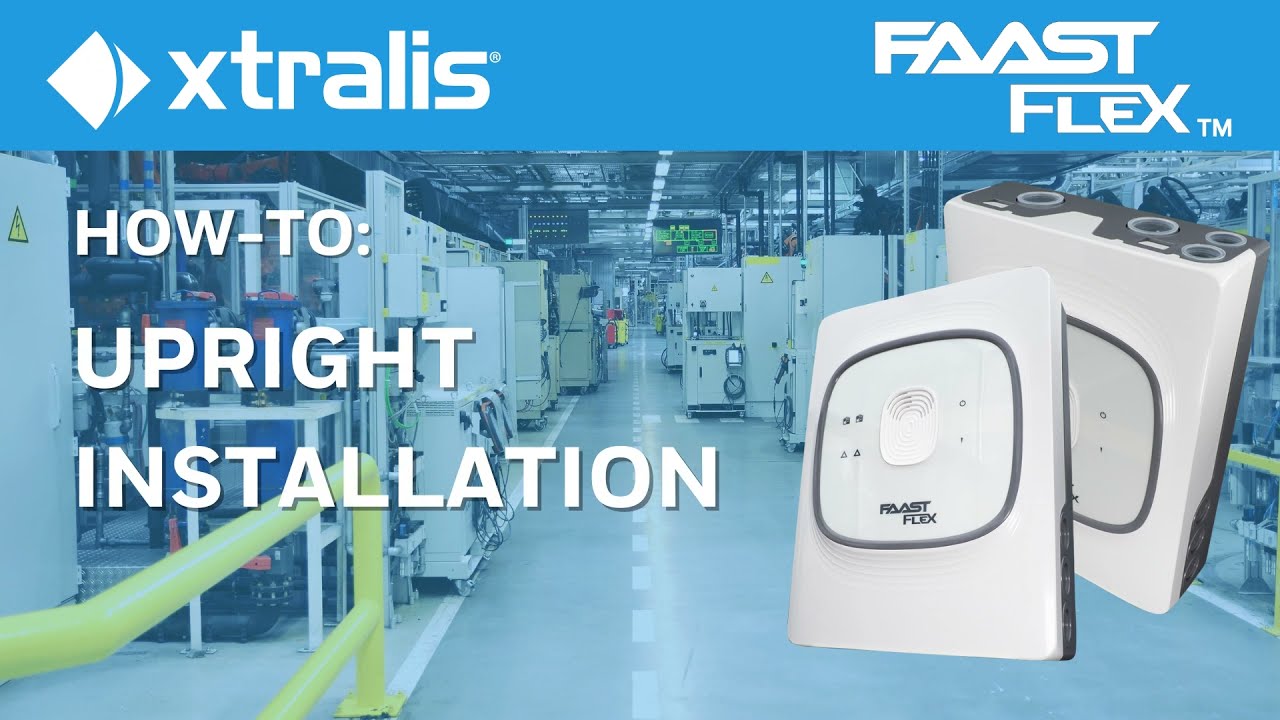 Xtralis' FAAST FLEX - How-To Install Upright - YouTube