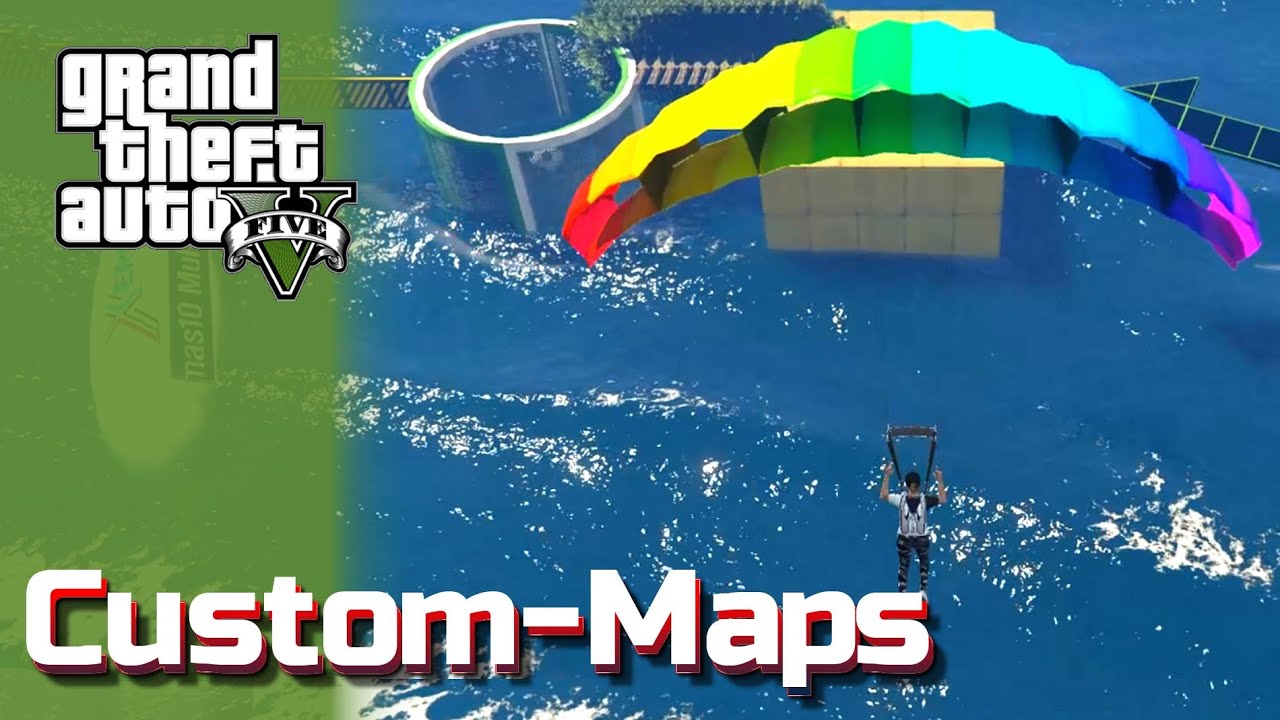 GTA 5 Online Custom Map #13 - Parkour & Race + Download - YouTube