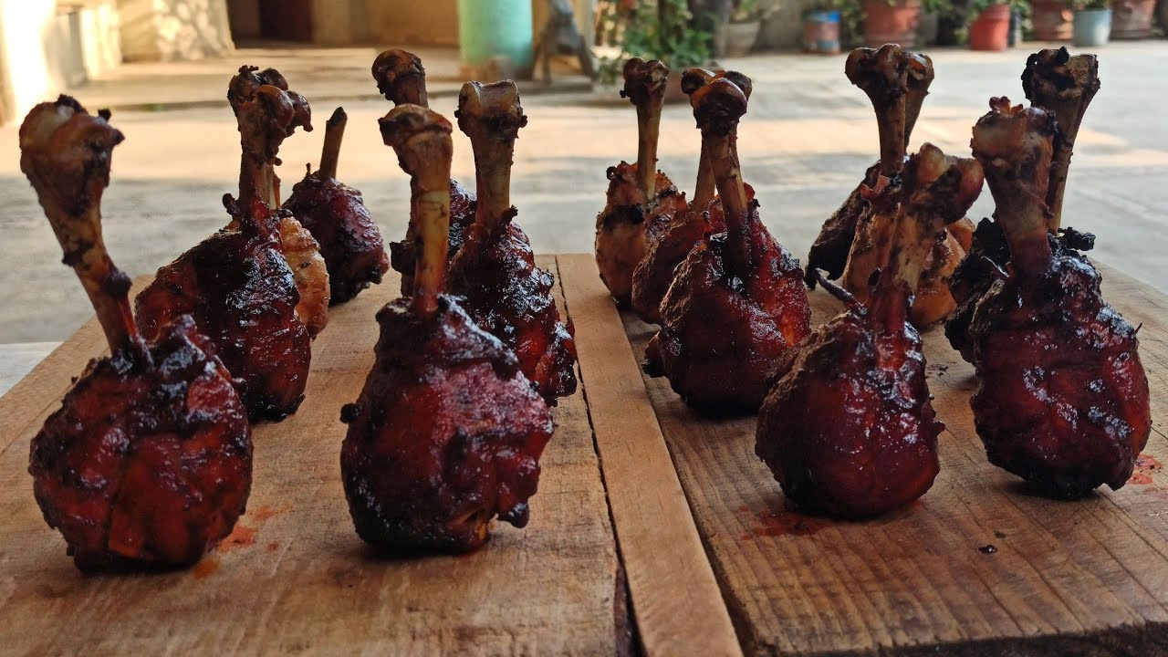 Chicken Lollipop!🍗🔥 PALETITAS DE POLLO A LA PARRILLA!🍗 - YouTube
