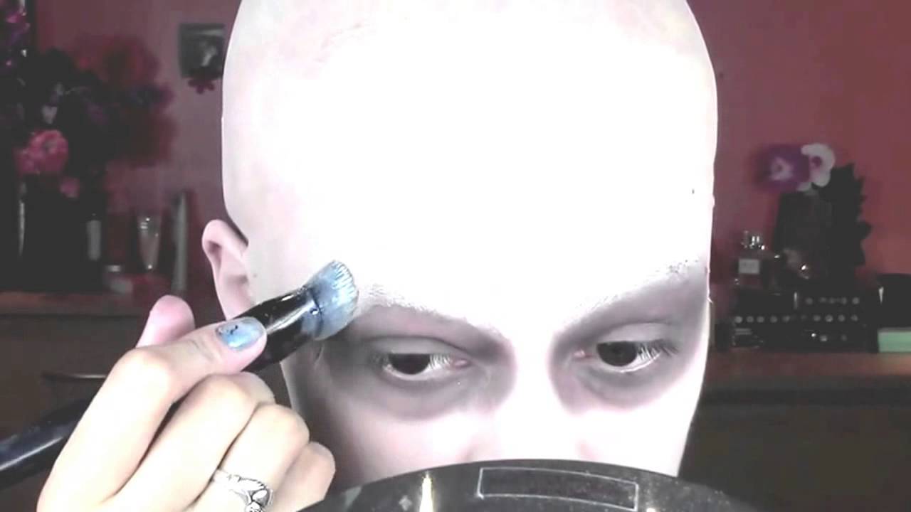 ADDAMS FAMILY UNCLE FESTER special fx makeup tutorial engl YouTube ...