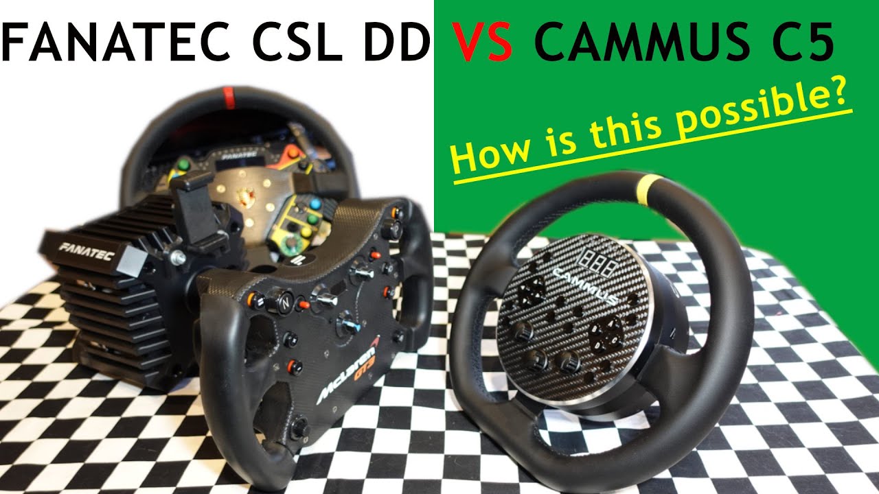 Cammus C5 vs Fanatec CSL DD Review - YouTube