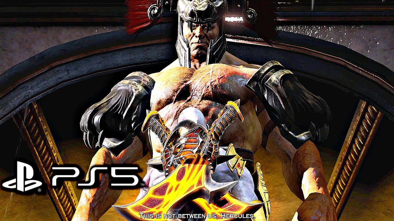 God Of War 3 Kratos Vs Hercules
