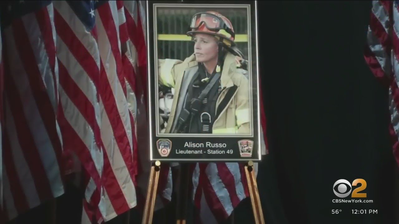 Final farewell for FDNY Capt. Alison Russo - YouTube